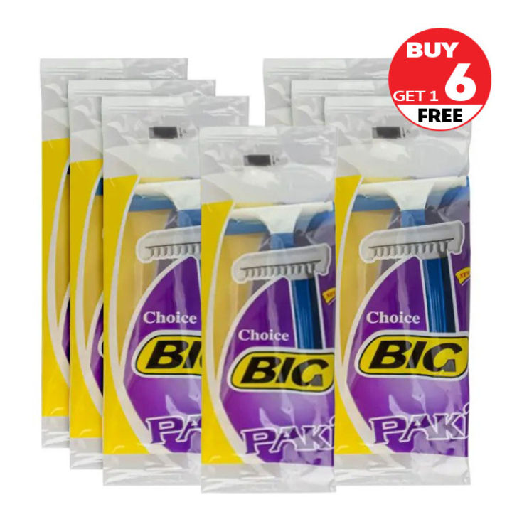 Buy 6 Get 1 Free Big Paki Shavers Razor | Daraz.pk