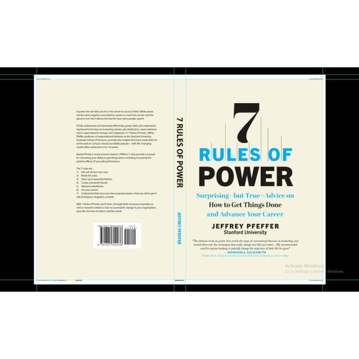 7 Rules of Power by Jeffrey Pfeffer - | Daraz.pk