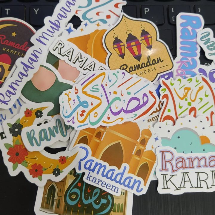 25pcs RAMADAN sticker pack for the month of ramzan fasting islam ...