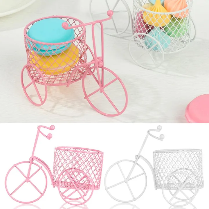 Creative Desktop Ornament Metal Bracket Tricycle Candy Rack Jewelry ...