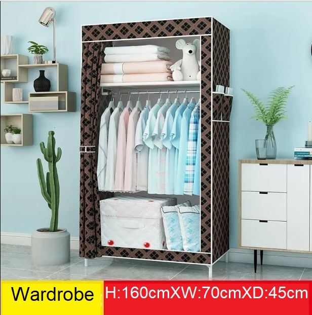 Folding Wardrobe with 12mm Metal Structure for Efficient Storage and ...