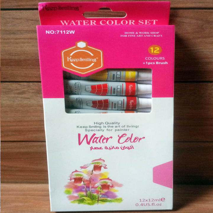 Water Colors - Pack of 12 Tubes x 12 ml Each Art # M247 - KS - Water ...