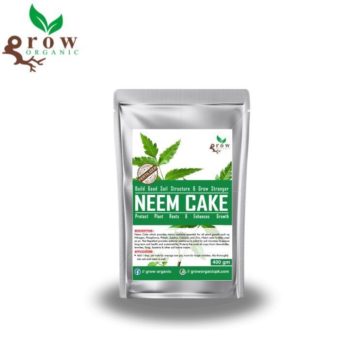 Neem Cake Powder 400gm Organic Manure Controls Plant Diseases and pests ...