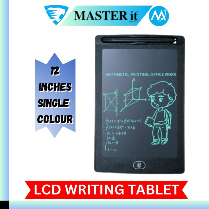 Single Colour LCD Writing Tablet Upto 16 Inches For Kids - Drawing ...