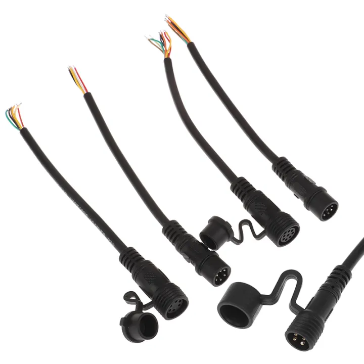 2/3/4/5/7/8 Pin Industrial Male and Female Socket Plug Circular Power ...
