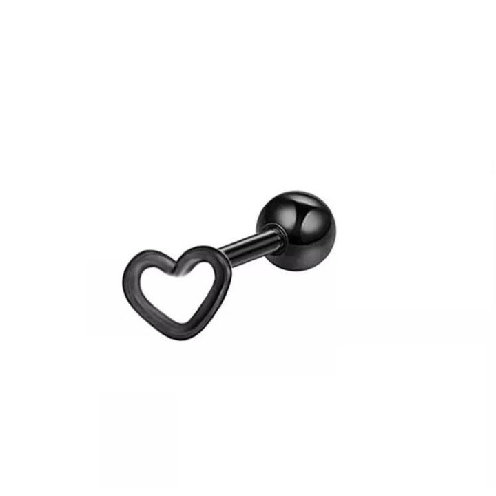 Piercing 1 PIECE Heart Helix Nose Ring Body Jewelry | Daraz.pk
