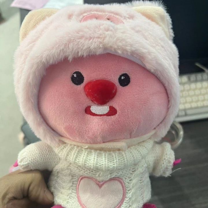 Beaver rabbit teddy bear cute loopy cute bouquets doll pig plush toy ...