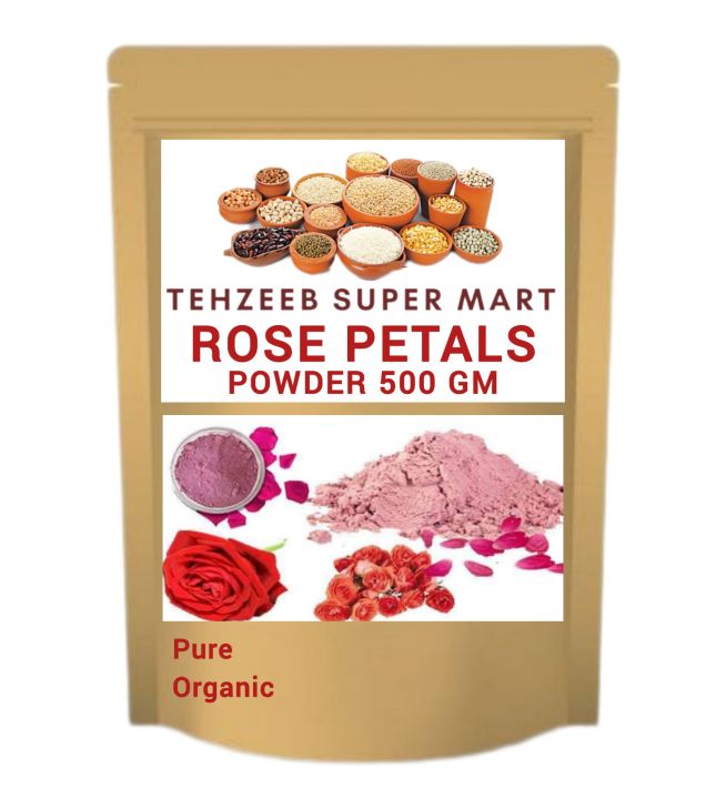 Rose Petal powder | Gulab Powder | Gul Surkh Powder | 500gm | Daraz.pk