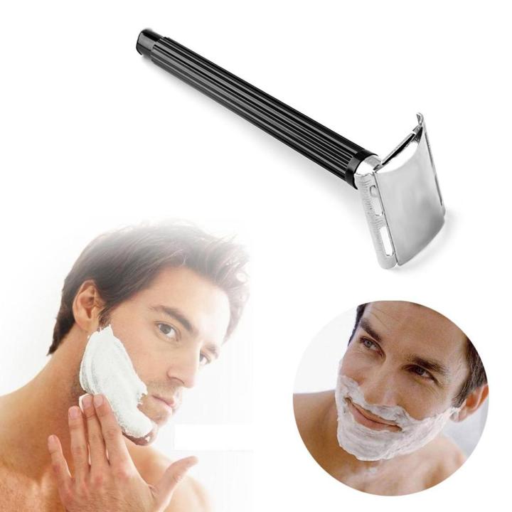 Hot Classic Stainless Steel Shaving Tool Safety Razor With A Blade ...