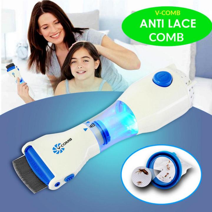 V-Comb Head Lice & Eggs Eliminator The Anti-Lice Machine | Daraz.pk