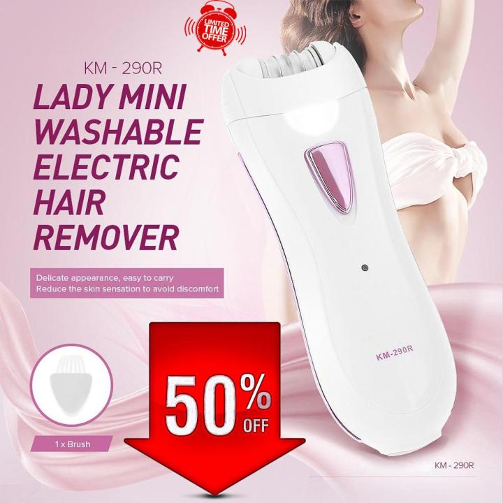 ORIGINAL 290R Women Epilator Shaver Lady Hair Remover Mini Rechargeable ...