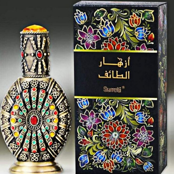 Azhaar Al Taif 12 Ml Non Alcoholic Concentrated Perfume Attar Oil ...