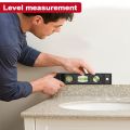 Mini Magnetic 3 Bubble Level Gradienter Horizontal Spirit Level 45 ...