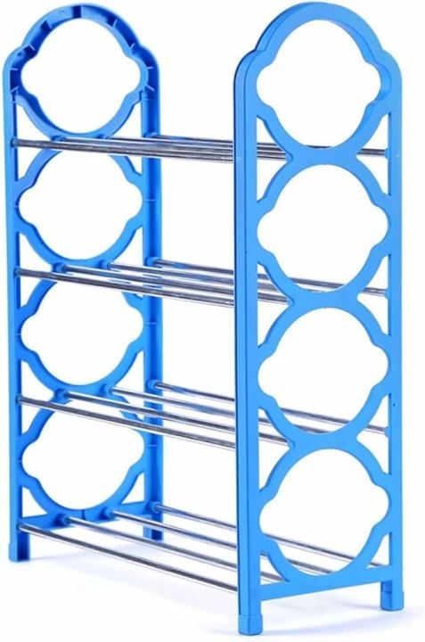 shoe rack 4 Layers / 5 Layers Stock Non-Breakable Shoe Rack Shoe Shelf ...