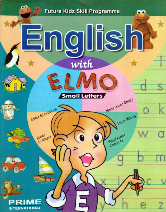 prime english with elmo small letters | Daraz.pk