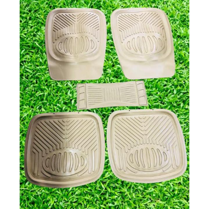 Universal PVC Car Mat Set Of 5Pcs | Daraz.pk