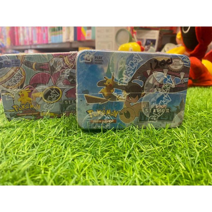 Pokemon Cards Pokemon Game Cards tin box | Daraz.pk