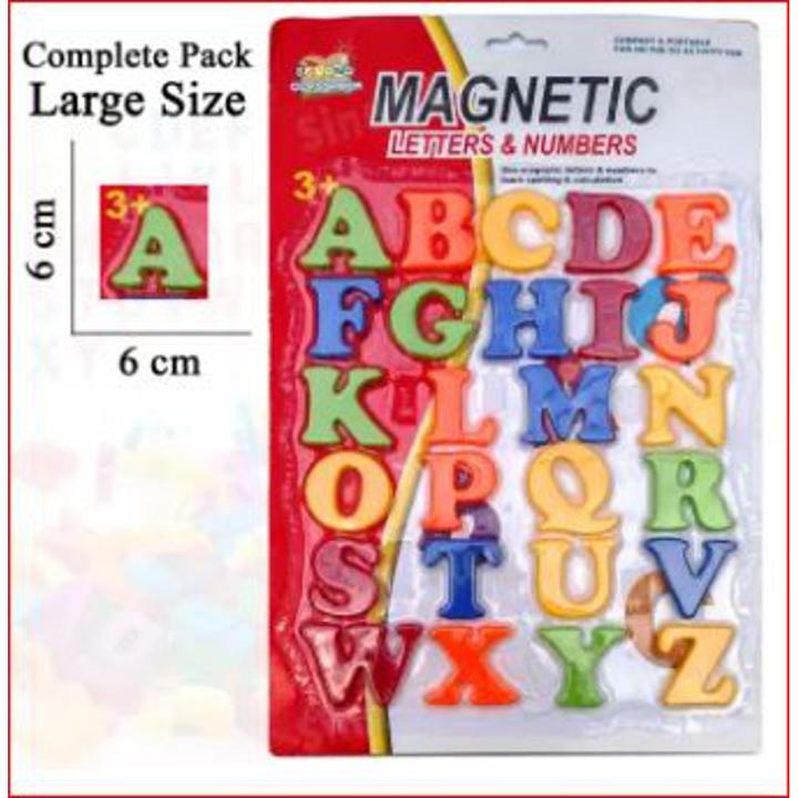 Large Size ABC Toys Alphabet Magnetic Set Letters Numbers and Words ...