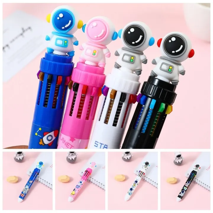 Color Neutral Pen Multifunctional Astronaut Color Ballpoint Pen Quick ...