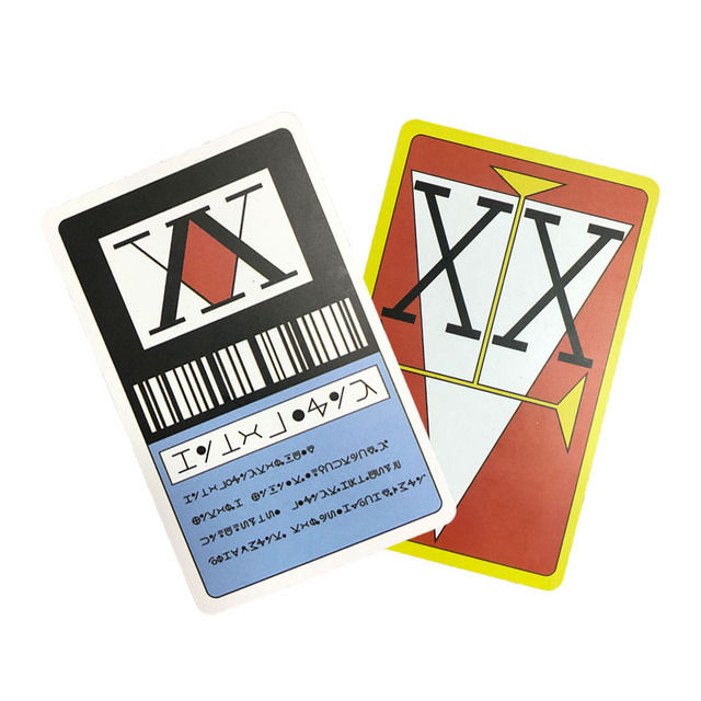 Anime Hunter x Hunter License Card Cosplay GING FREECSS Hisoka Kurapika ...