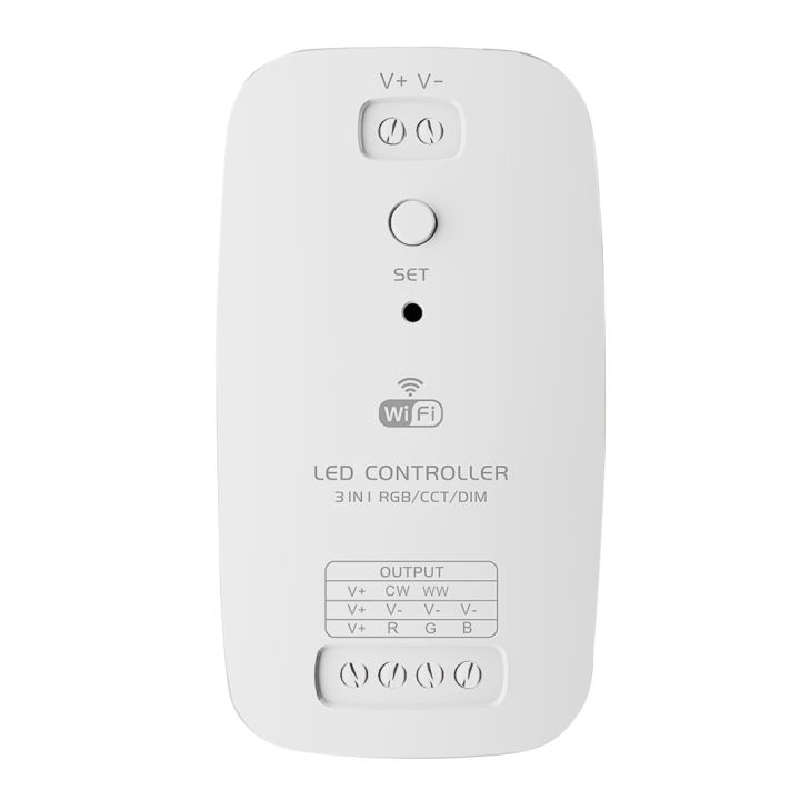 LED Controller Smart WiFi RGB/CCT/DIM Three-In-One FCC High-Power ...