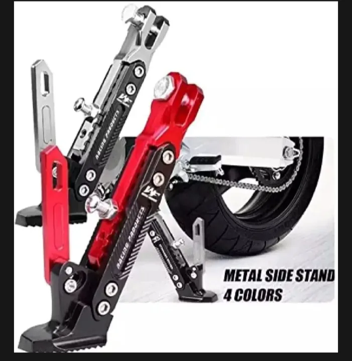 Adjustable Motorcycle Side Stand for CG125 & CD70 | Heavy Duty ...