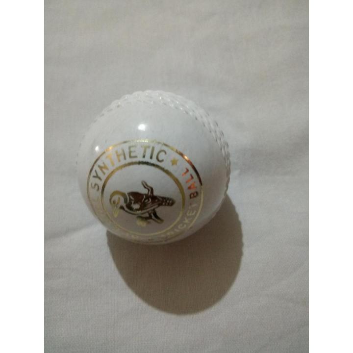 Practice Cricket Hard Ball (Synthetic) White | Daraz.pk