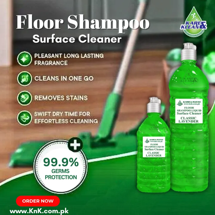 Floor Shampoo Liquid- 500Ml- Special classic Lavender-Antibecterial ...