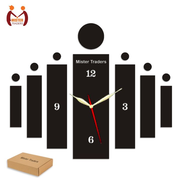 The New Wooden Wall Clock Big Size I Wall Clock I Wooden Wall Clock I ...