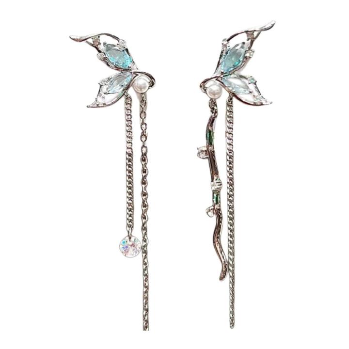Nebula Supreme Women Drop Earrings Chic Butterfly Tassel Earrings with ...