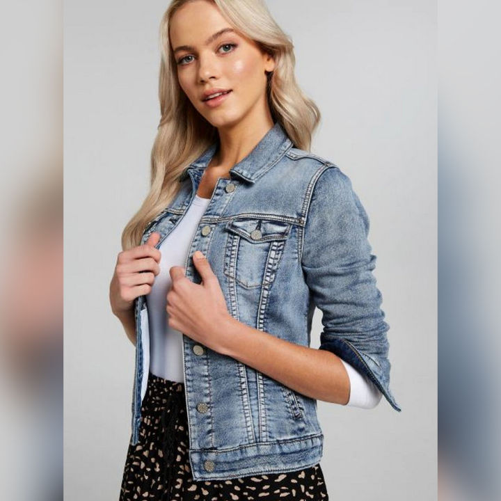 SPRINTER Denim Jacket Lycra Fabric | Daraz.pk