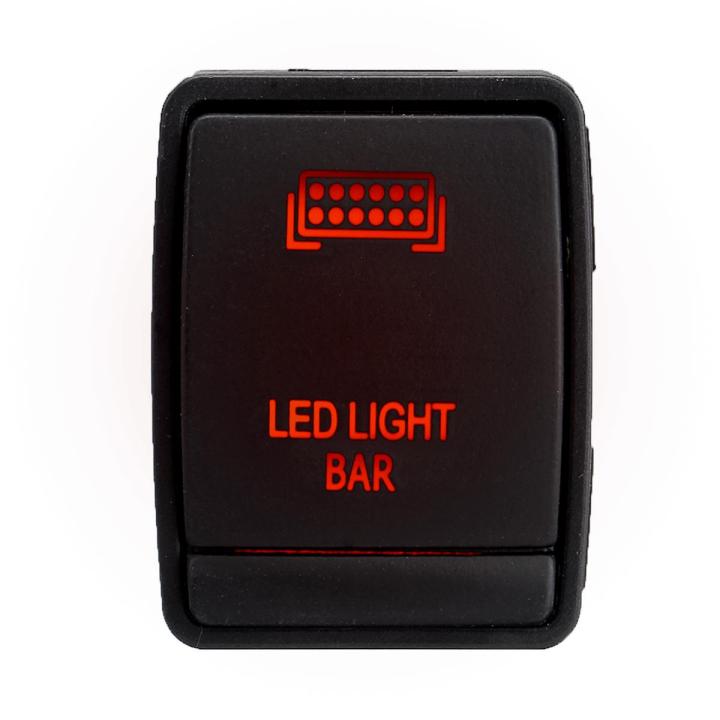 Commonly Spot Light Push Switch LED Light Button For Nissan Navara ...