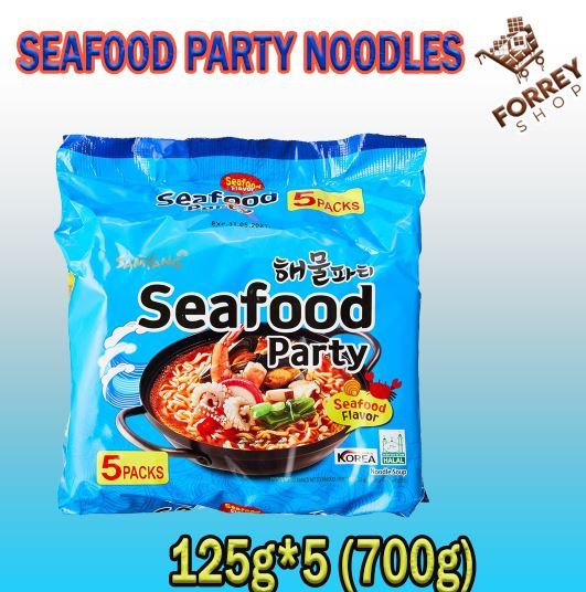 Noodles | Samyung korean Seafood flavor party instant noodles |Noodles ...