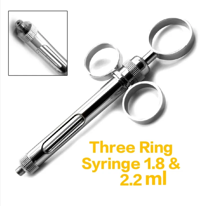 Premium Quality Triple Ring Dental Anesthetic Self-Aspirating Syringes ...