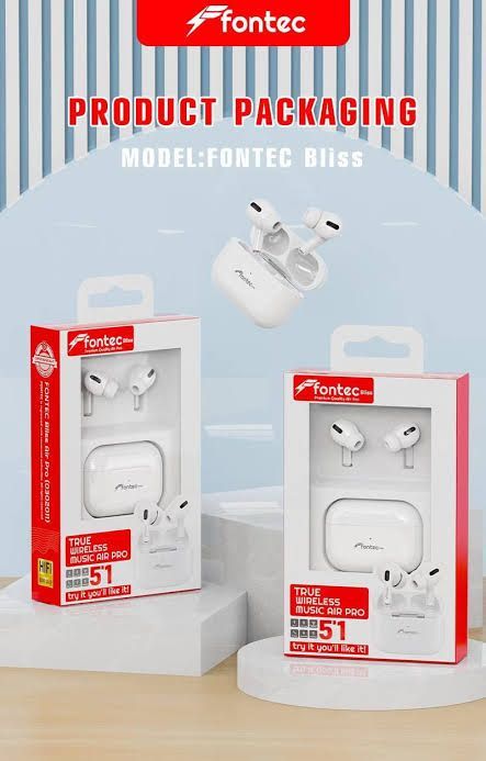 FONTEC Bliss Airbuds Pro / Earbuds Bluetooth 5.3, Heavy Bass, Noise ...