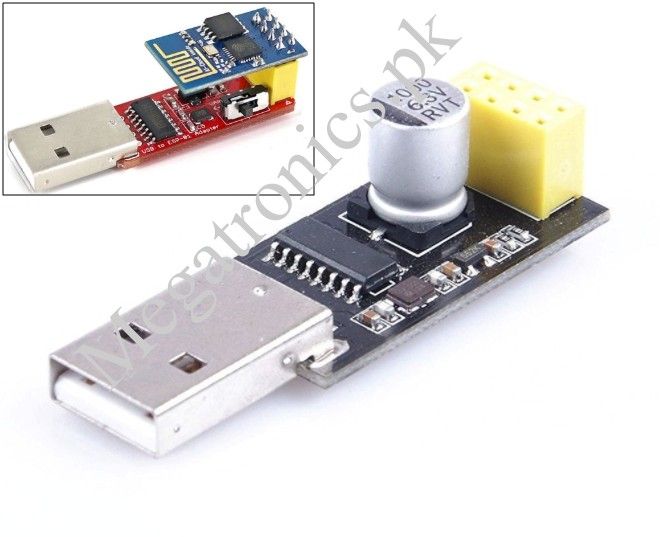 USB to ESP8266 ESP-01 Wi-Fi Adapter Module CH340G | Daraz.pk