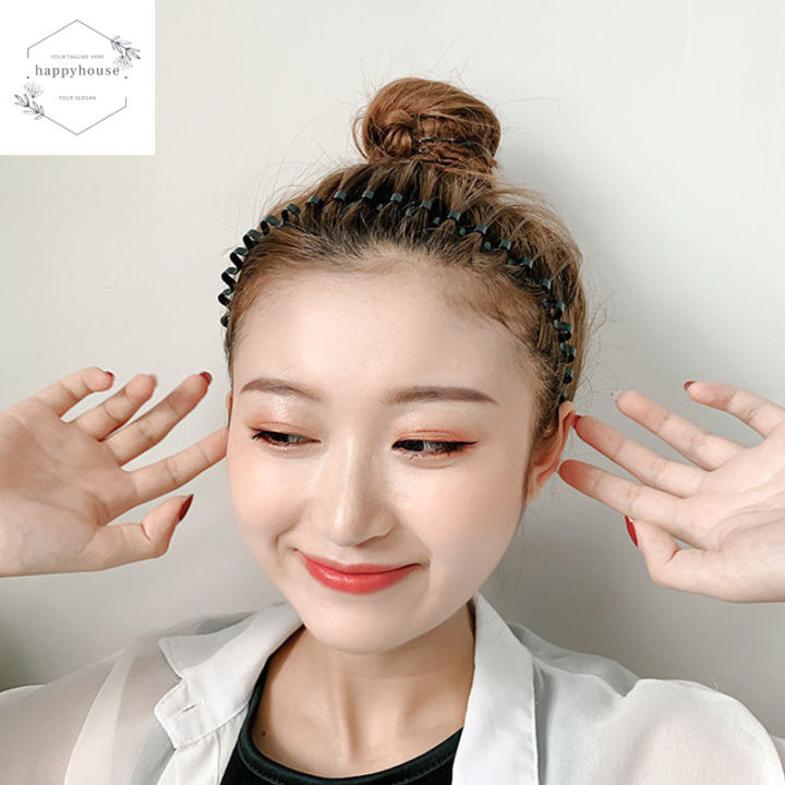 HP Iron Headband Wavy Hairpin Face Wash Bangs Facial Mask H | Daraz.pk