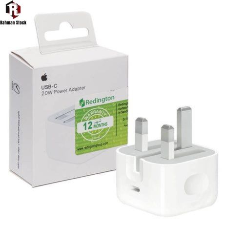 Apple 20W USB-C Power Adapter by Redington | Fast Charging for iPhone ...
