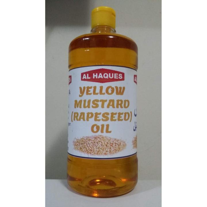 Pure Yellow Mustard Oil 250 ml (peeli sarson ka tail) 250 ml | Daraz.pk