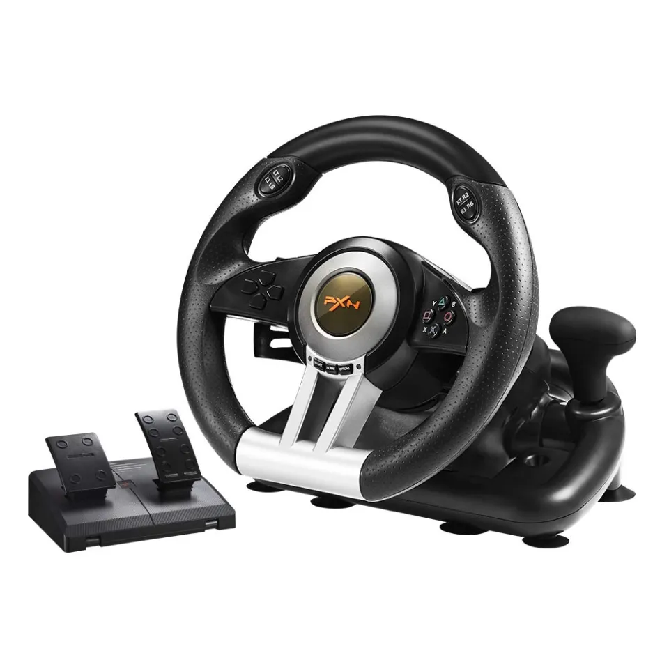 PXN V3 Pro Gaming Racing Steering Wheel Compatible With PC PS4 XBOX ONE XBOX360 Daraz.pk