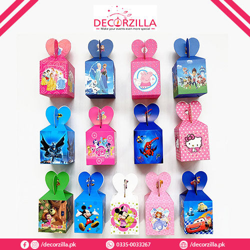 10 pcs of Themed Goodie Boxes/Girls Goodie Boxes/Boys Goodie Boxes ...