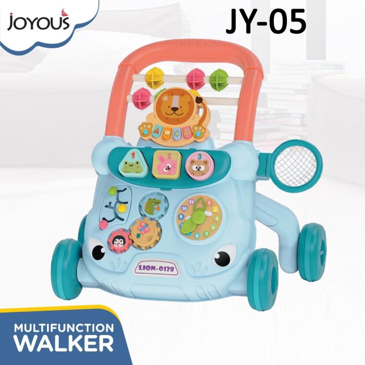 Baby Push Walker with Ball Shooting Toys, Push-Behind Walker for Baby ...