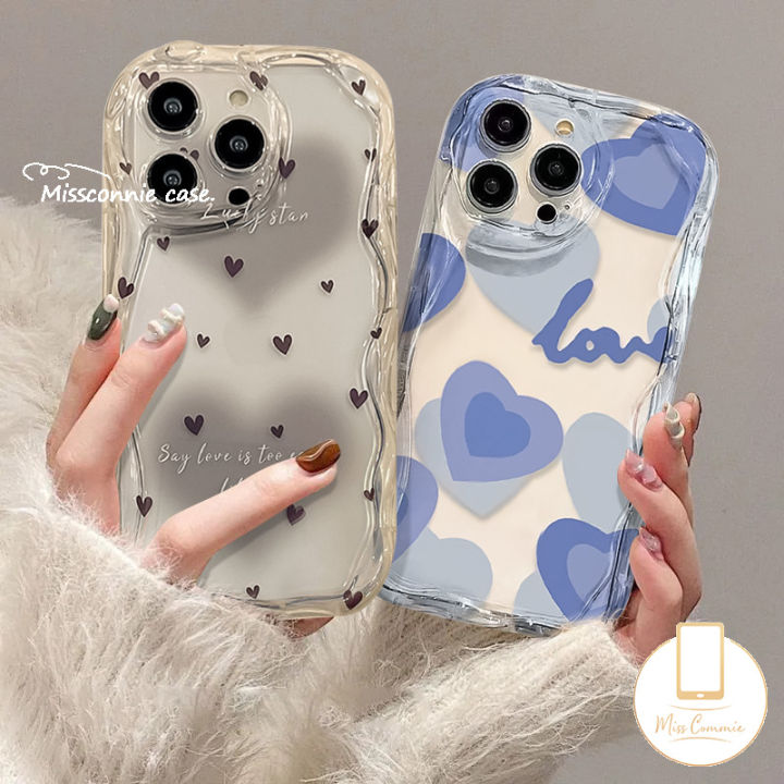 MissConnie Macaron Watercolor Love Heart Case Compatible for IPhone 11 ...