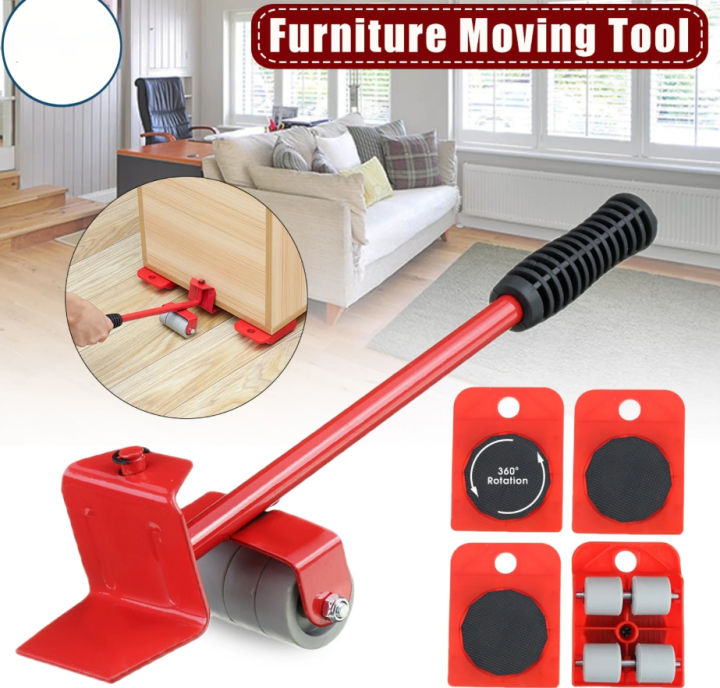 The Vitz High Quality Furniture Moving Tool set 5 Pcs , Heavy Object ...