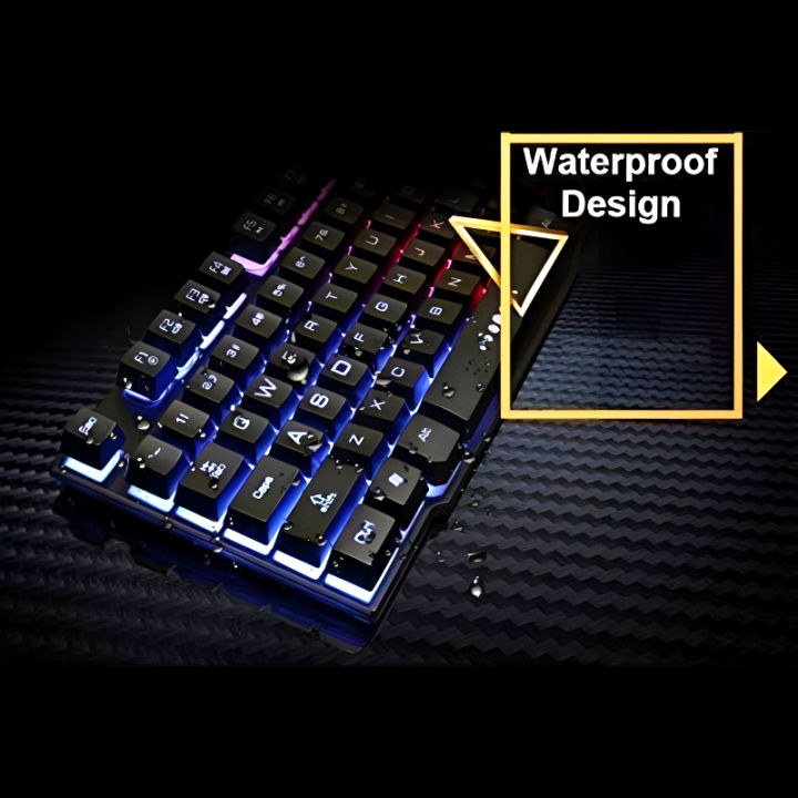 Fire Cam GK11 RGB Gaming mechanical Keyboard – 104 Keys, Brown Switch ...