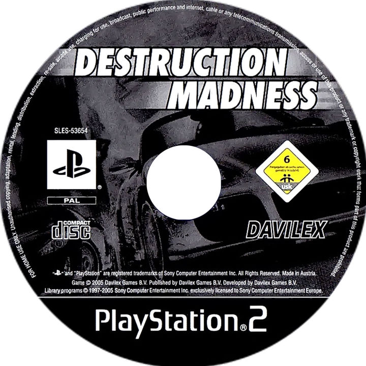 London Racer Destruction Madness _Game for Modded Playstation 2 | Daraz.pk