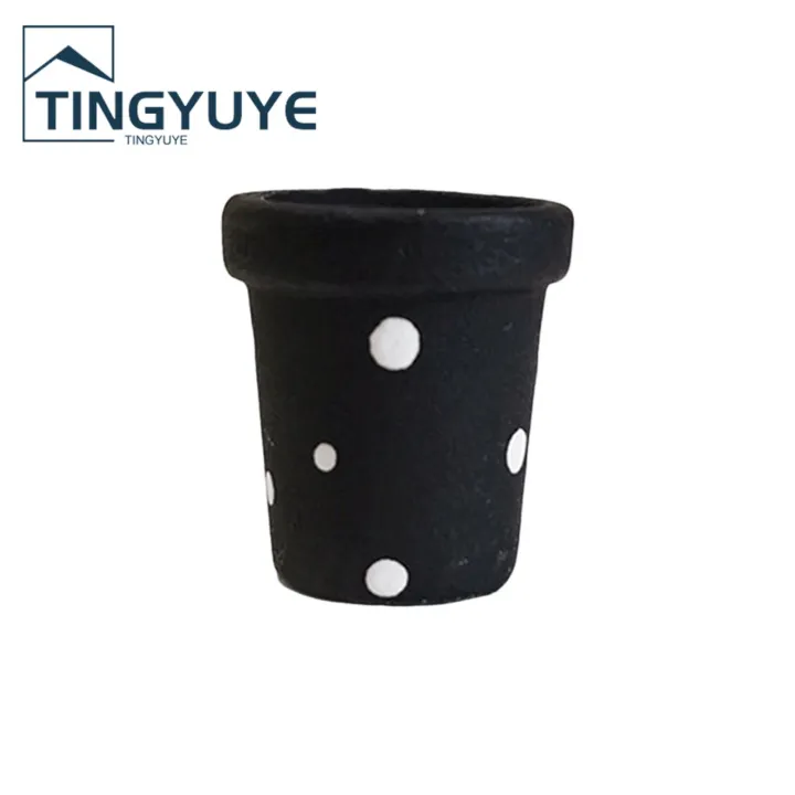 Mini Flower Pot Miniature Flower Pot Decor for Dollhouse Handmade Vase ...