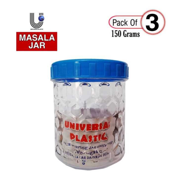 Universal Plastics - Pack Of 3 Honey Bee Twist Transparent Crystal ...