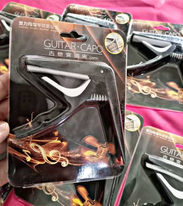 Hard Plastic Capo Black colour | Daraz.pk