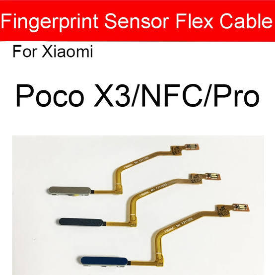 Poco X3 Pro Fingerprint Sensor with Flex Cable For Poco X3 Pro | Daraz.pk